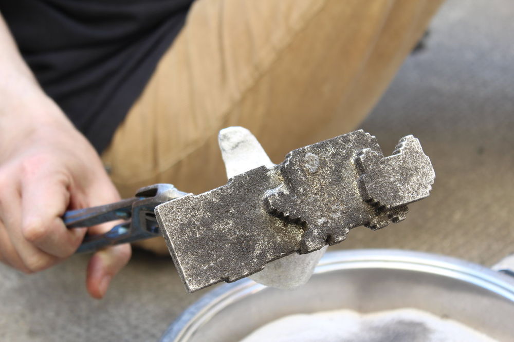 Aluminiumguss – Hackerspace Bamberg - Backspace